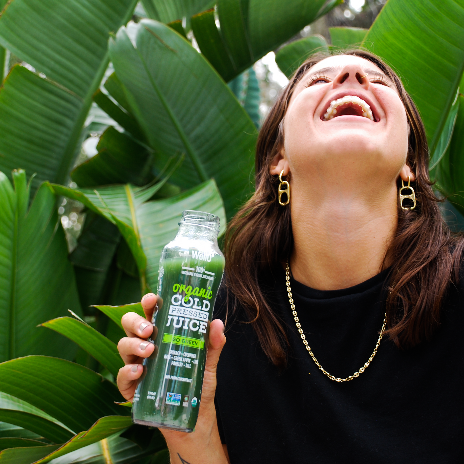 Go Green - Organic Cold-Pressed Green Juice – AllWellO Organic Cold ...